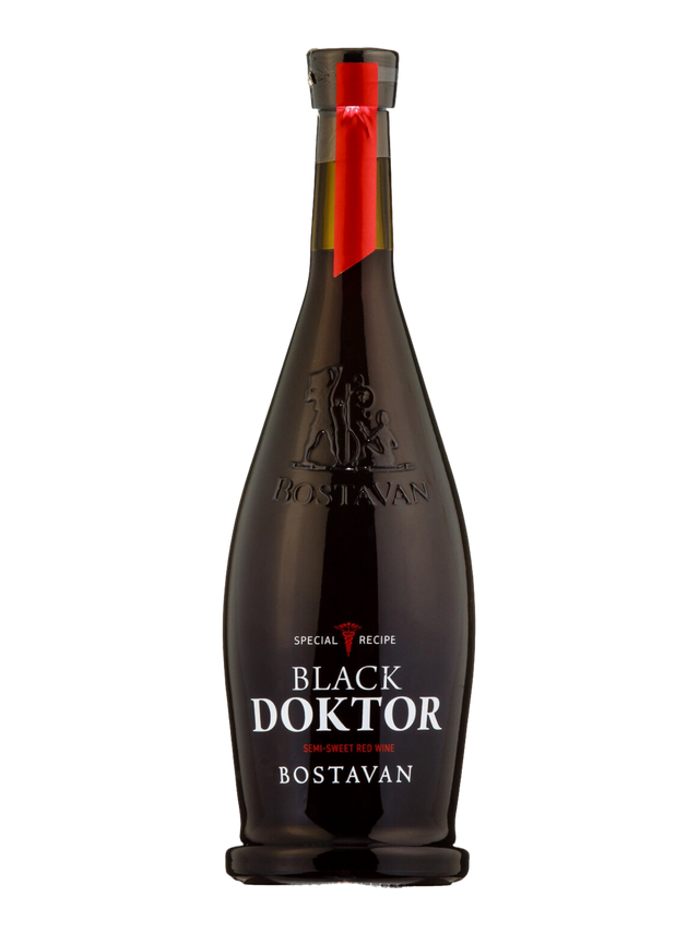 Bostovan Black Doktor Moldovan Red Wine – Romanian Drinks