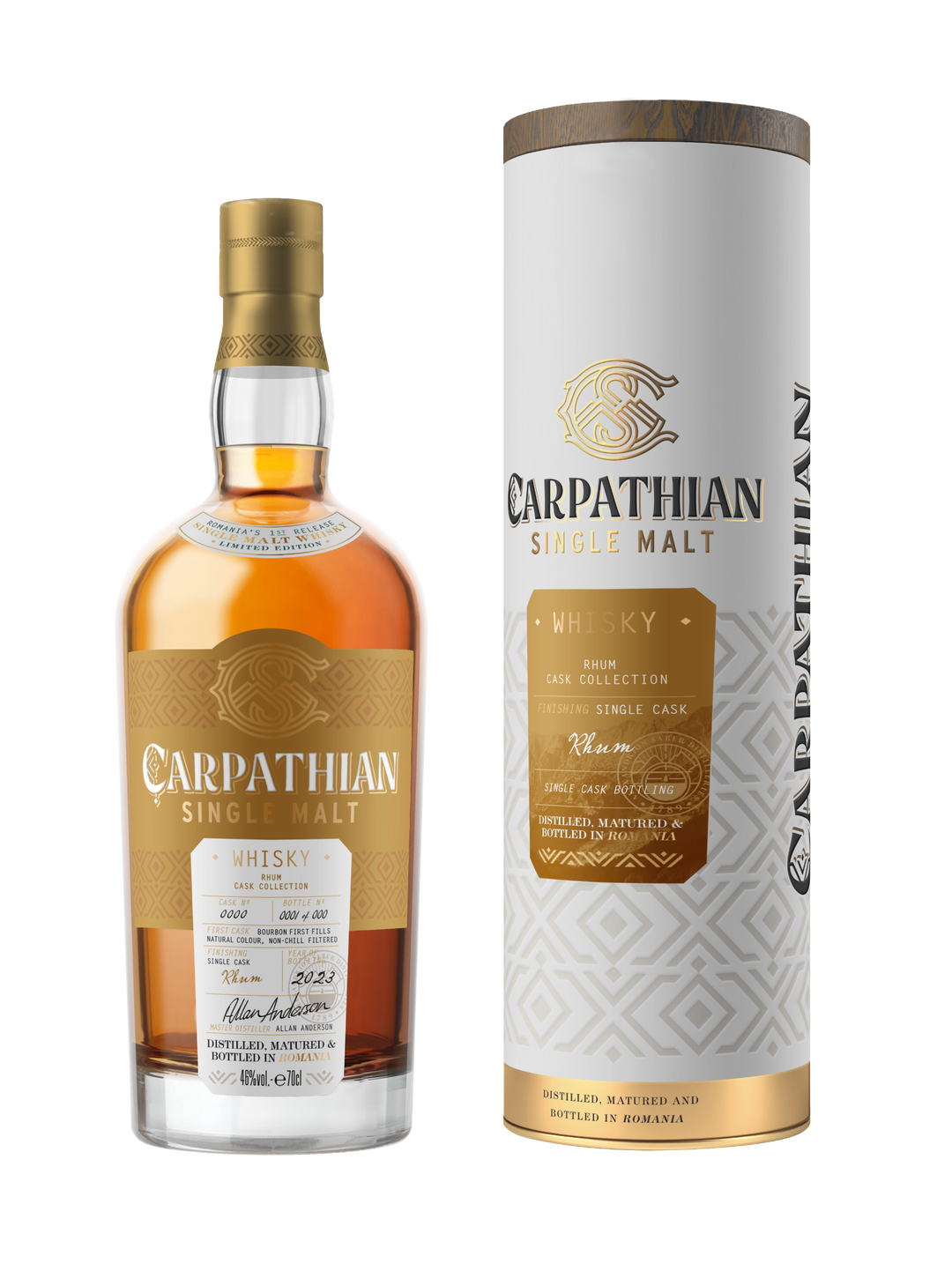 Carpathian Rhum Single Malt Romanian Whisky – Romanian Drinks