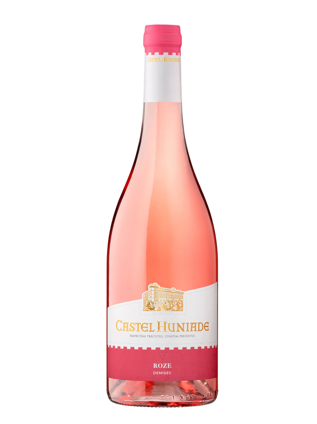 Cramele Recas Castel Huniade Rose Romanian Wine – Romanian Drinks