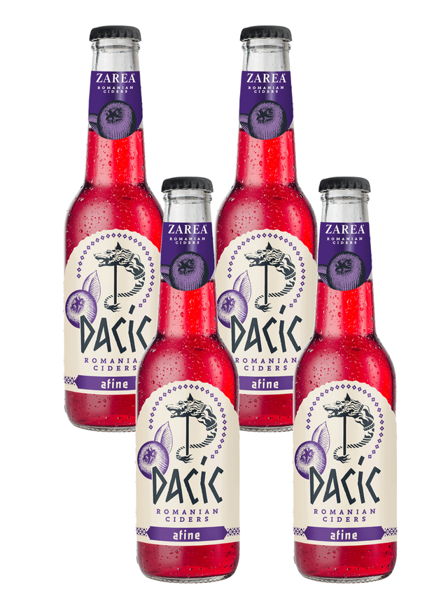 Dacic Blueberry Romanian Cider 4x275ml – Romanian Drinks