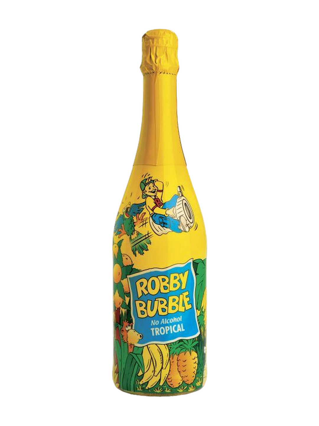 Robby Bubble Tropical Alcohol Free Kids Romanian Champagne – Romanian ...