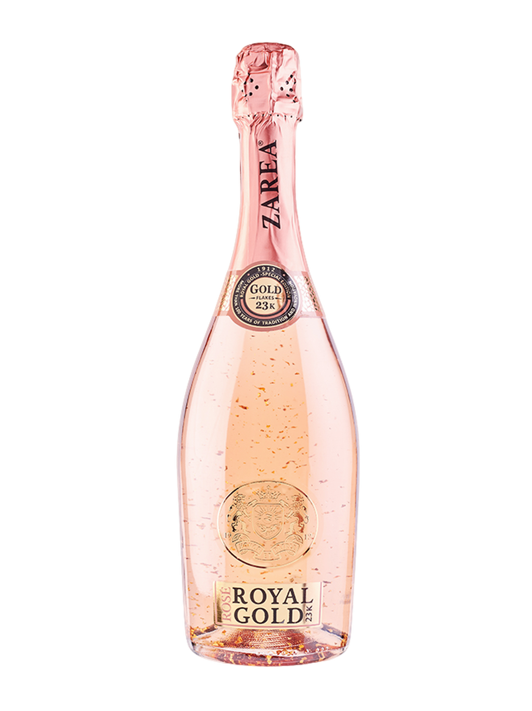 Zarea Royal Gold 23K Rose Sparkling Romanian Wine 750ml 11% ABV ...