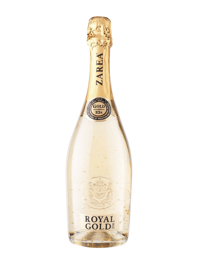 Zarea Royal Gold 23K White Sparkling Romanian Wine 750ml 11% ABV ...