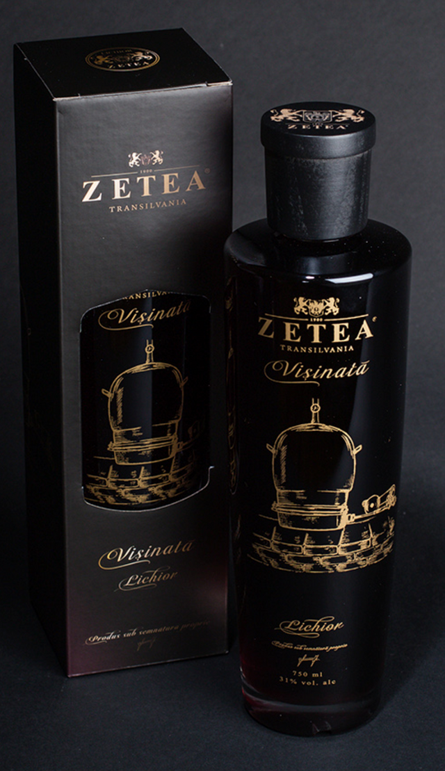 Zetea Romanian Sour Cherry Liqueur (Visinata) 750ml – Romanian Drinks